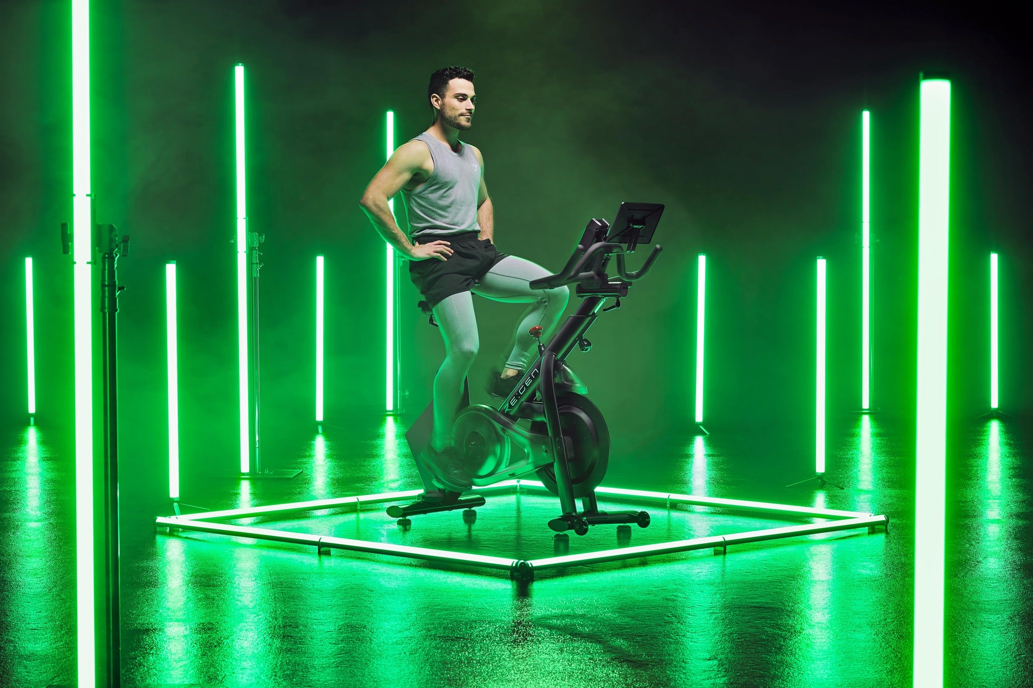 Energym's Electricity-Generating Bikes at Formula E World Championship