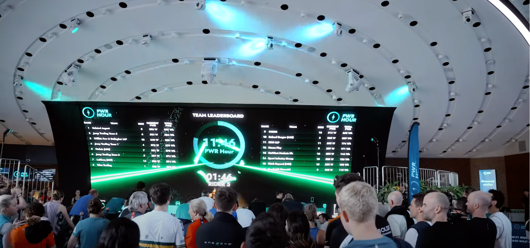 Watch Energym's Electricity-Generating RE:GEN Bikes at PWR Hour in Lon